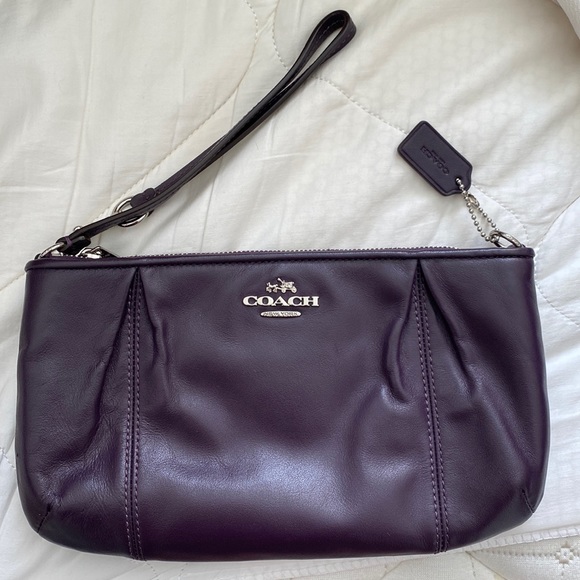 Coach | Bags | Purple Coach Clutch | Poshmark